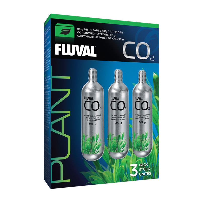 Fluval CO2 Kit Refill Cartridge 45gm 3Pk | PASES Aqua Pty Ltd
