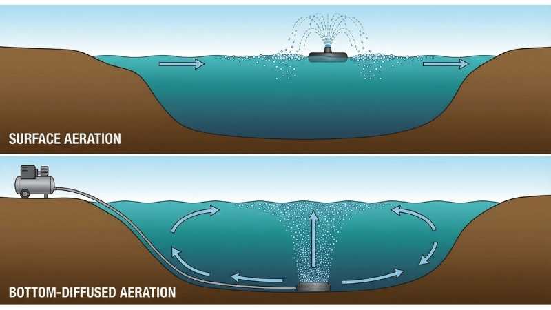 Lake Aeration | PASES Aqua Pty Ltd